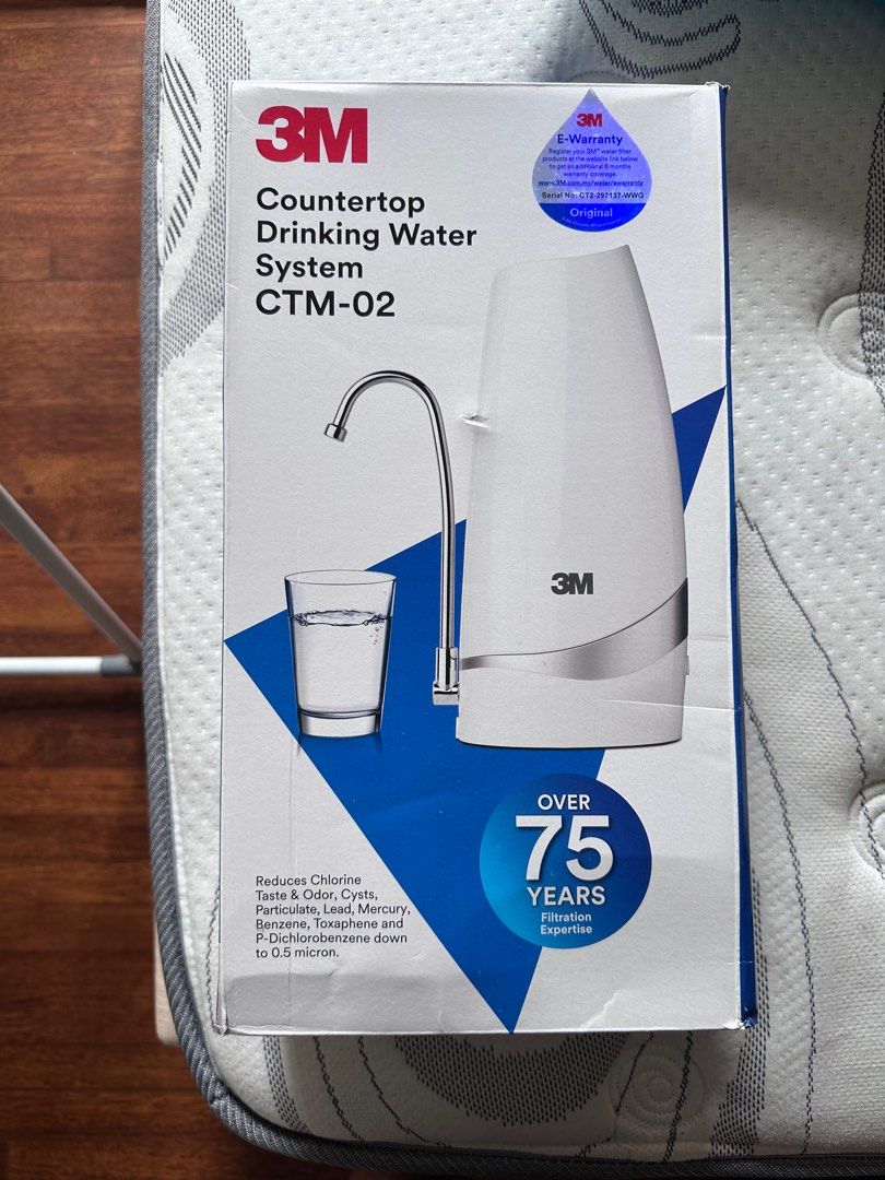 3M countertop drinking water system CMT02, TV & Home Appliances ...