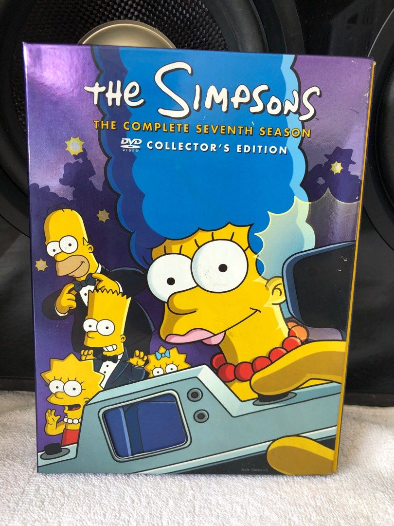 4 DVD Set The Simpsons The Complete Seventh Season Collector's Edition ...