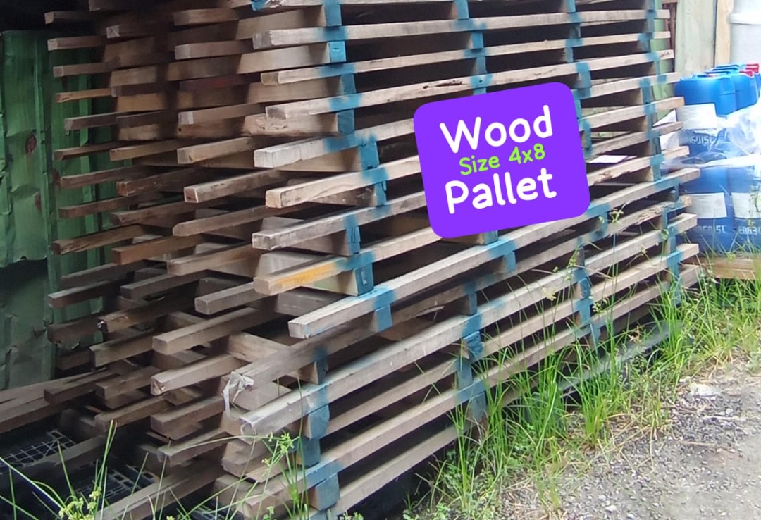 4x8 wood pallet for sale, Furniture & Home Living, Outdoor Furniture on ...