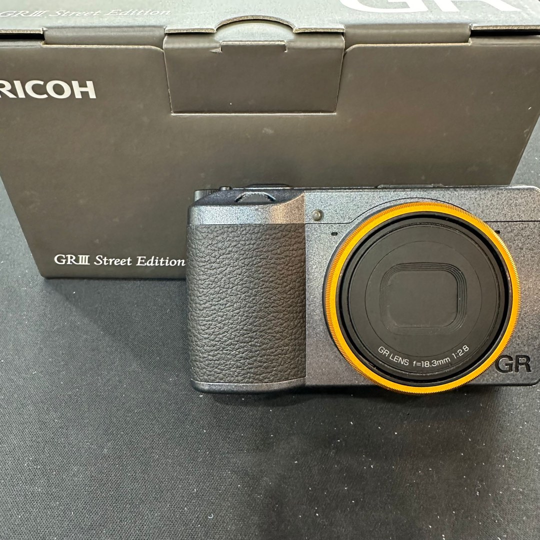 98% Ricoh GR III Street Edition with Black Ring , GR3 gr3, 攝影器材, 相機 ...