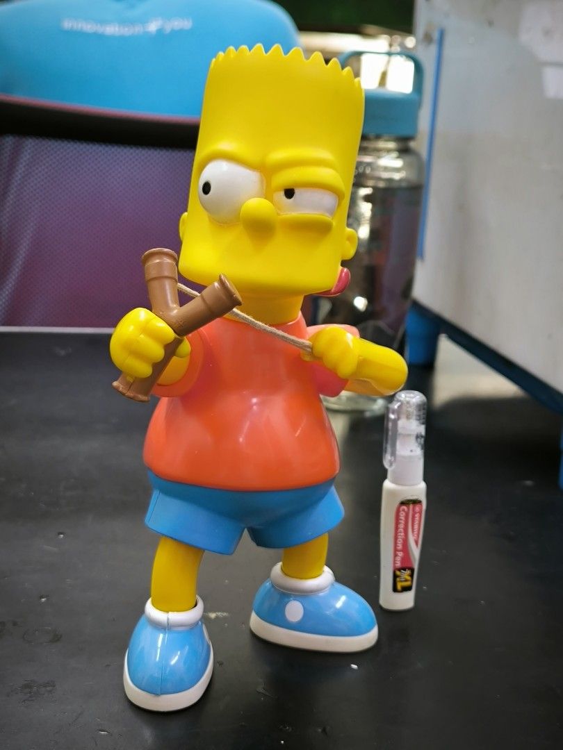 9" Bart Simpson figure, Hobbies & Toys, Toys & Games on Carousell