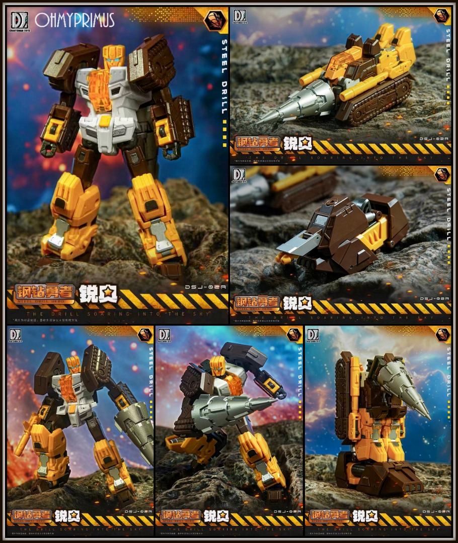 ⭐️ [𝗣𝗿𝗲-𝗼𝗿𝗱𝗲𝗿] Craftsman Toys DJS-02A DJS-02-A Tacticlord Orill ...