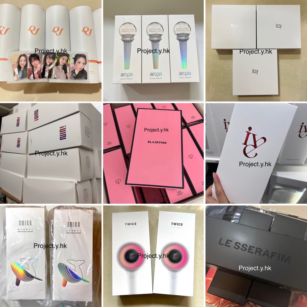 (現貨) Gidle手燈 Blackpink手燈 Aespa手燈 Red Velvet手燈 itzy手燈 IVE手燈 NMIXX手燈 ...