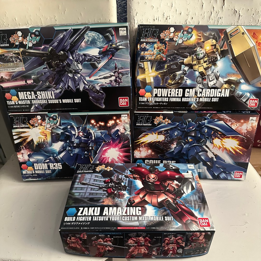 機動戰士高達 HG GUNDAM 1/144 HG 1/44 GUNDAM HGUC HGBF BUILD FIGHTERS GUNDAM SEED ZAKU AMAZING POWERED ...
