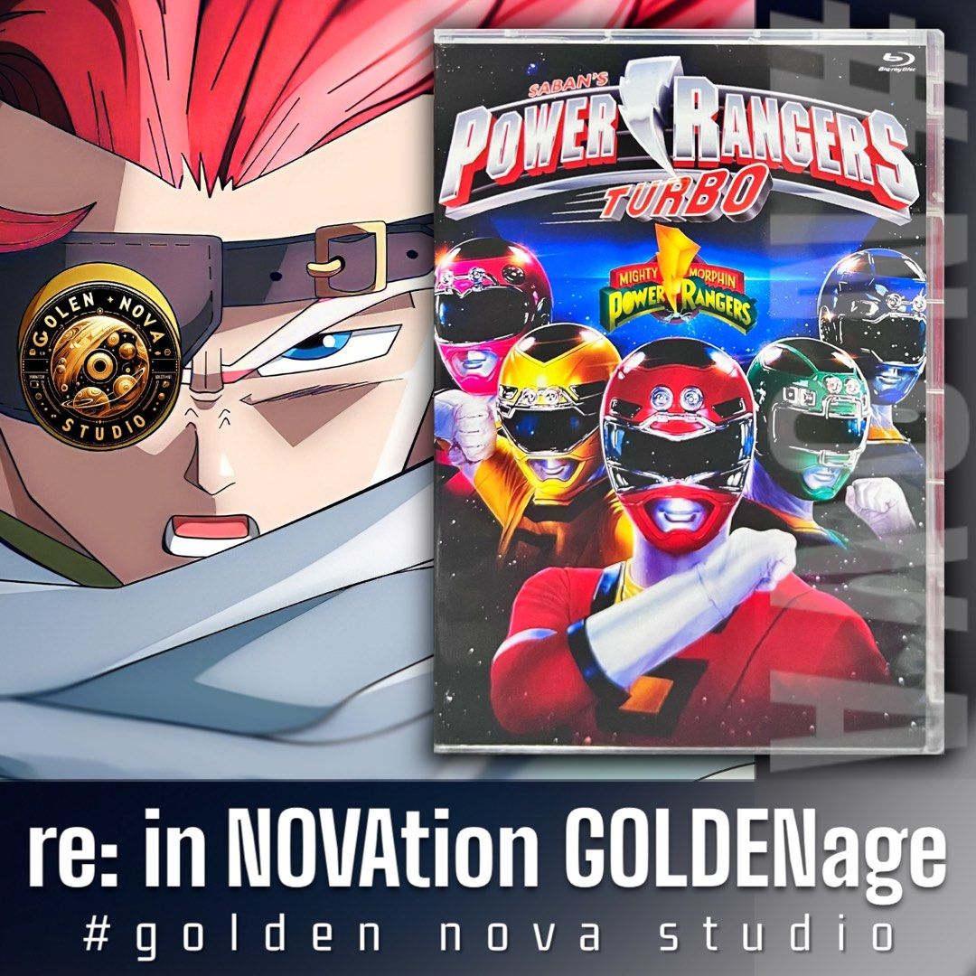 霹靂戰隊 Power Rangers Turbo 全45話 美版激走 Blu-ray 藍光碟 英語/繁體中文字幕 Super Sentai ...