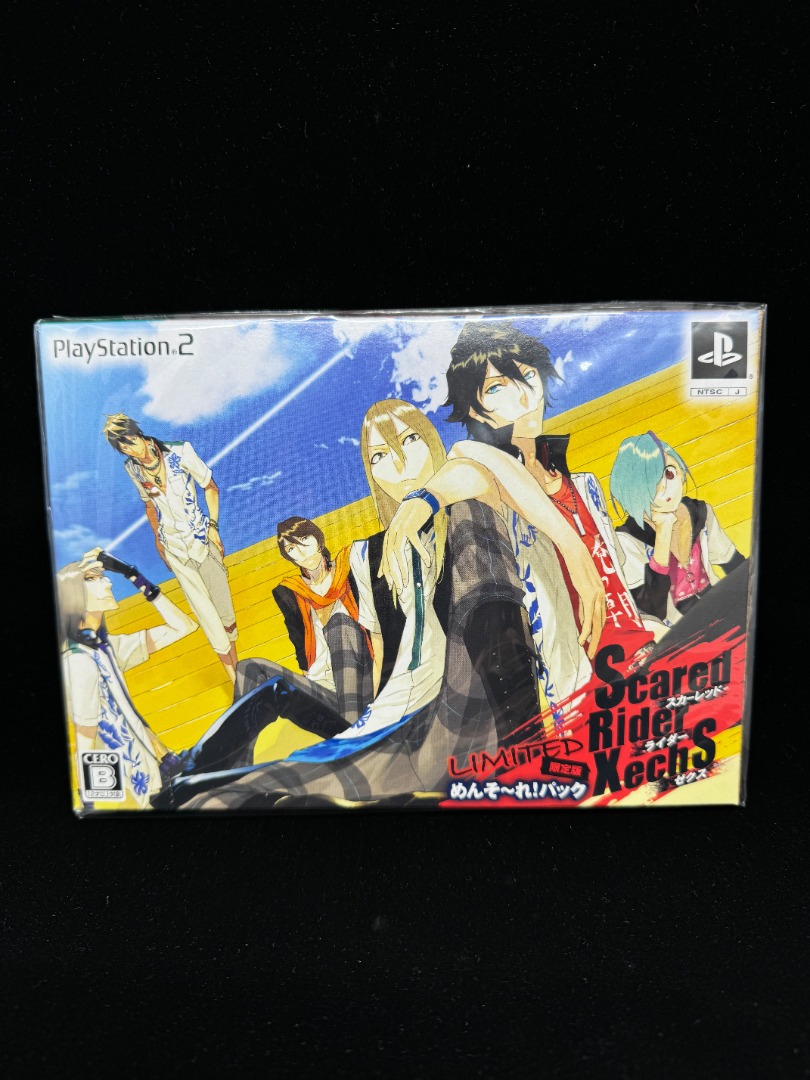 全新 [未開封] PS2 Scared Rider Xechs - Limited Edition / スカーレッドライダーゼクス 限定版 ...