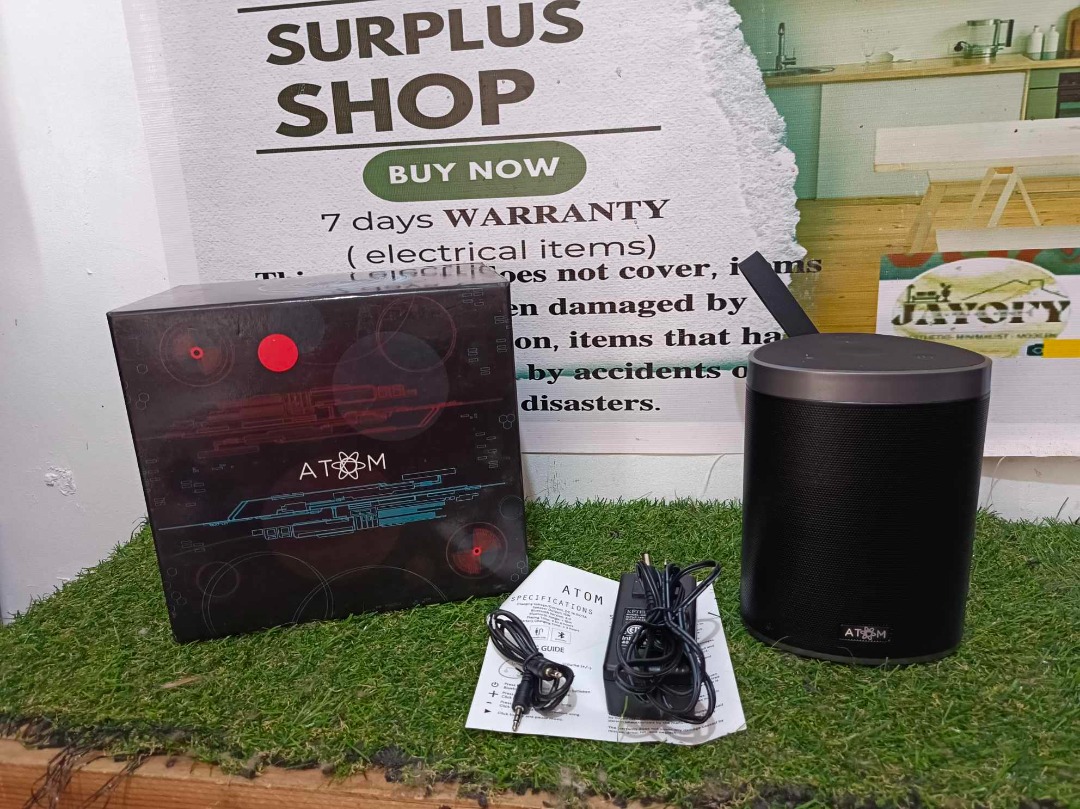 ATOM 360, Portable Wireless Bluetooth Speaker, Audio, Portable Music ...