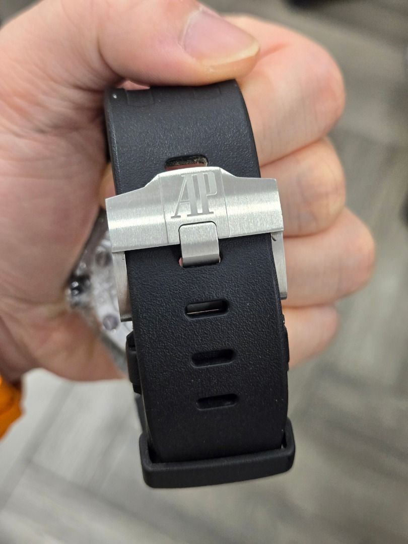 Audemars Piguet Royal Oak Offshore Diver Black 15703 15703ST AP RO ROO ...