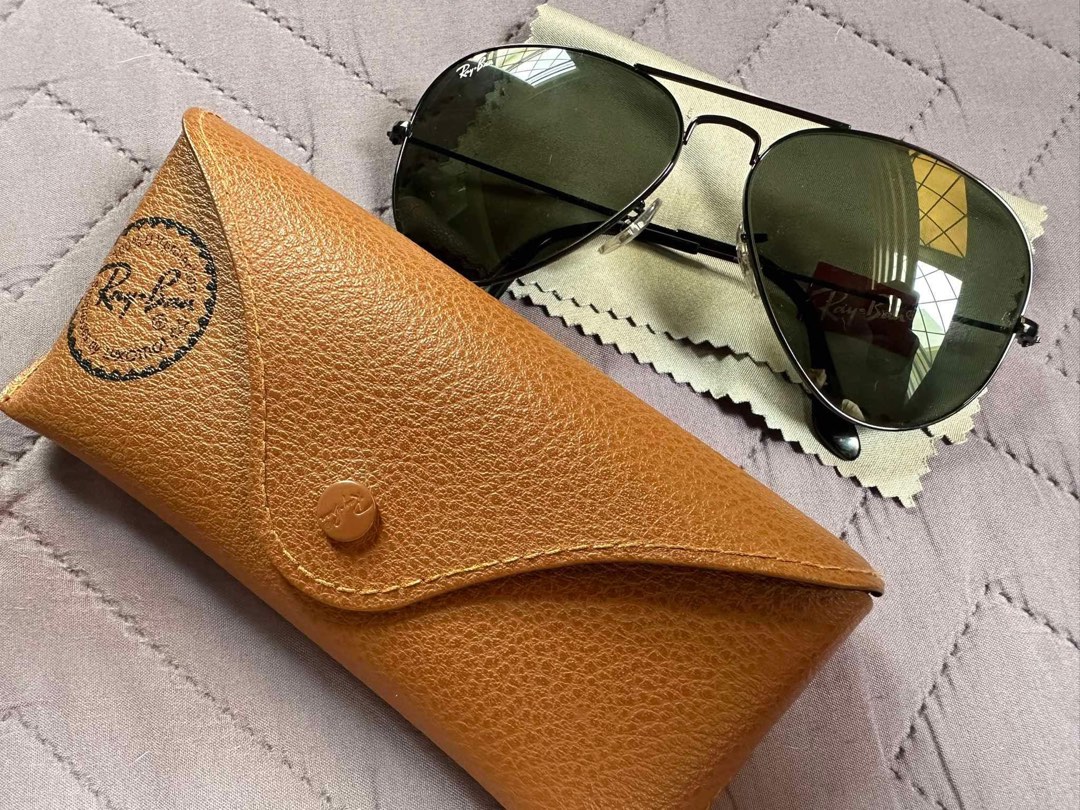 Authentic Ray Ban Aviator Large Metal, Men's Fashion, Watches ...