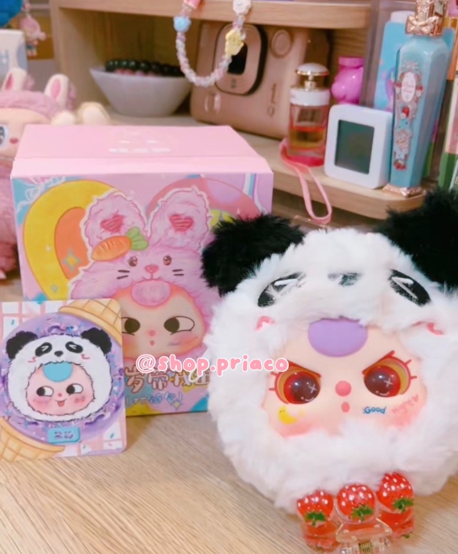 Baby Three Zipper Bag - Panda, Hobbies & Toys, Toys & Games on Carousell