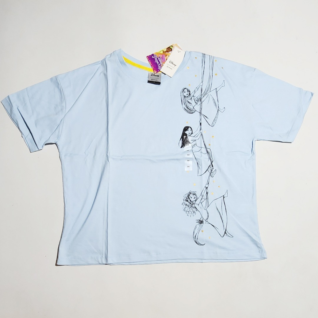 Baju Kaos Biru Disney Princess Rapunzel Mulan Moana Outline Sketch ...