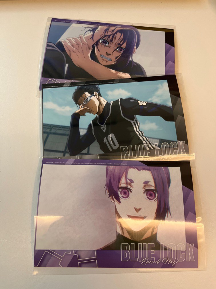 Blue Lock Episode Nagi Prints, Hobbies & Toys, Memorabilia ...