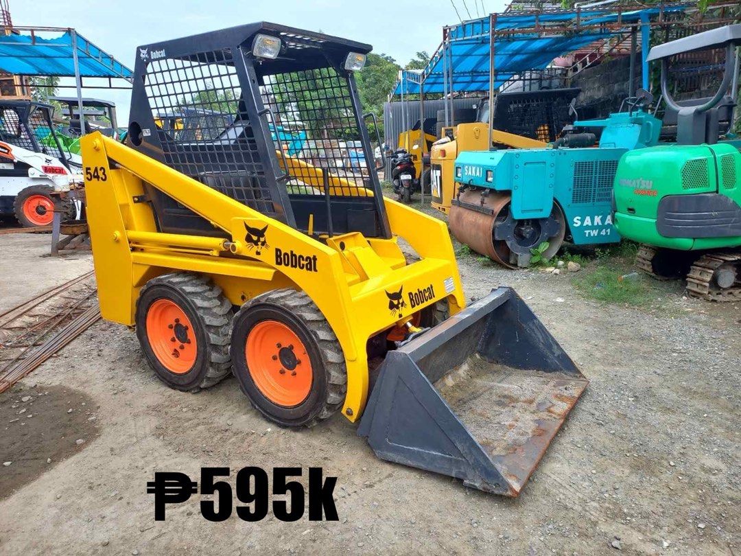Bobcat 543 skid steer wheel loader, Special Vehicles, Heavy Vehicles on ...