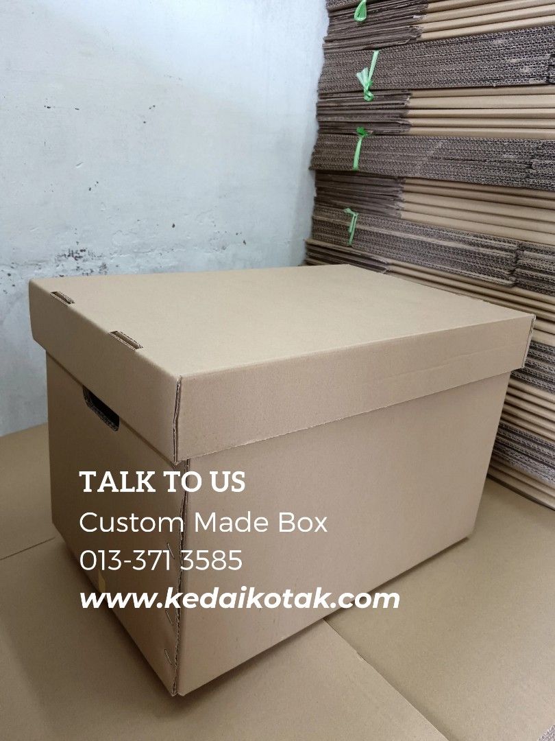 Boxes / kotak Simpanan dokumen file, Furniture & Home Living, Home ...