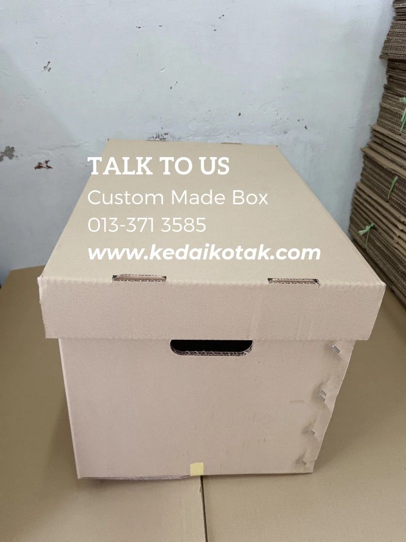 Boxes / kotak Simpanan dokumen file, Furniture & Home Living, Home ...