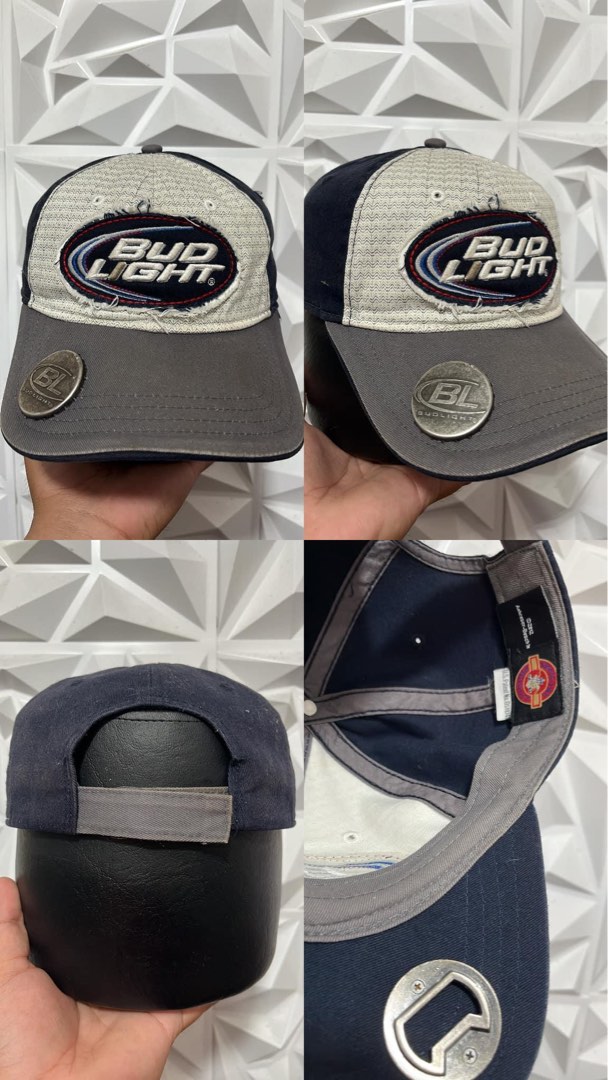 Budlight Cap with Can Opener, Men's Fashion, Watches & Accessories ...