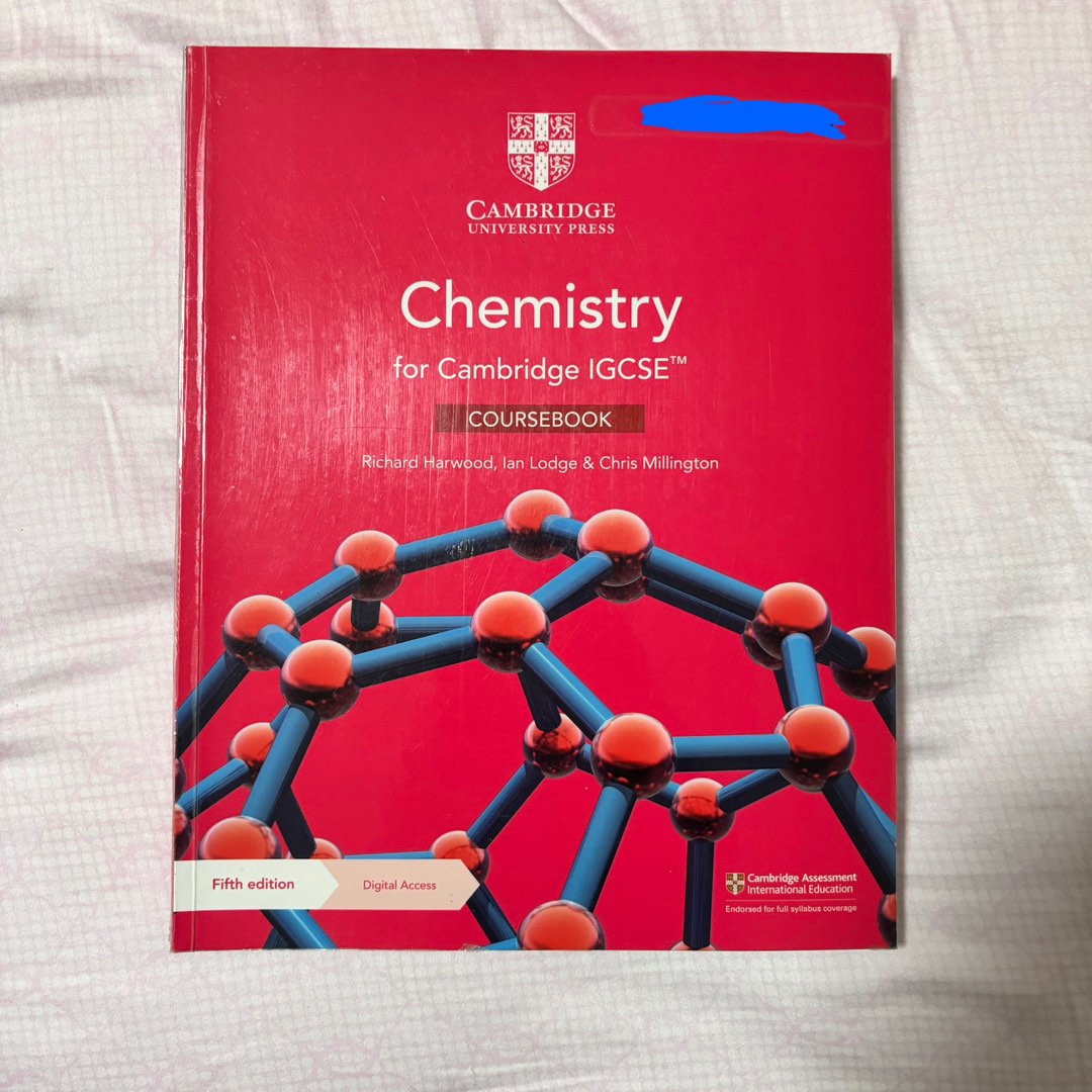 cambridge igcse chemistry textbook, Hobbies & Toys, Books & Magazines ...