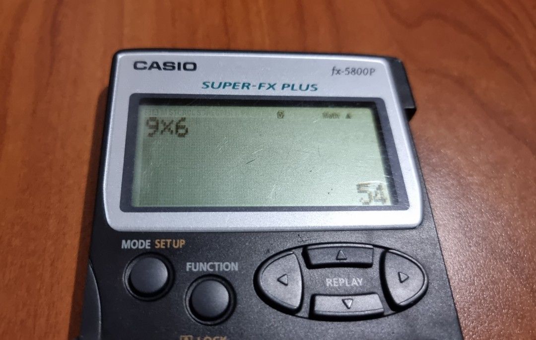 Casio Scientific Calculator fx 5800P, Computers & Tech, Office ...