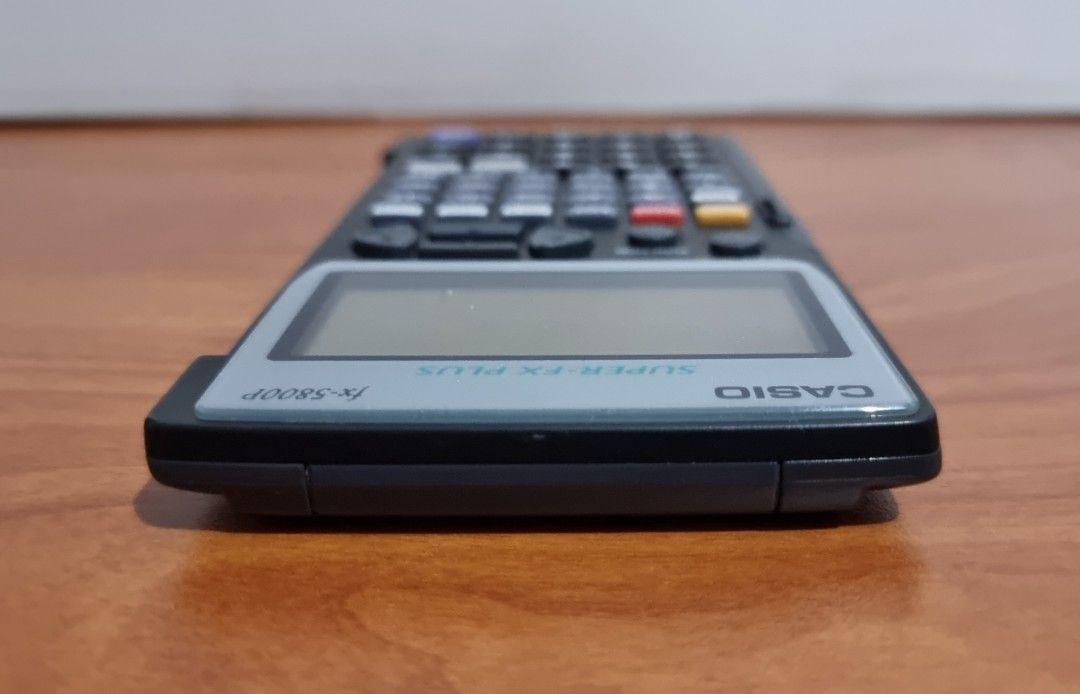 Casio Scientific Calculator fx 5800P, Computers & Tech, Office ...