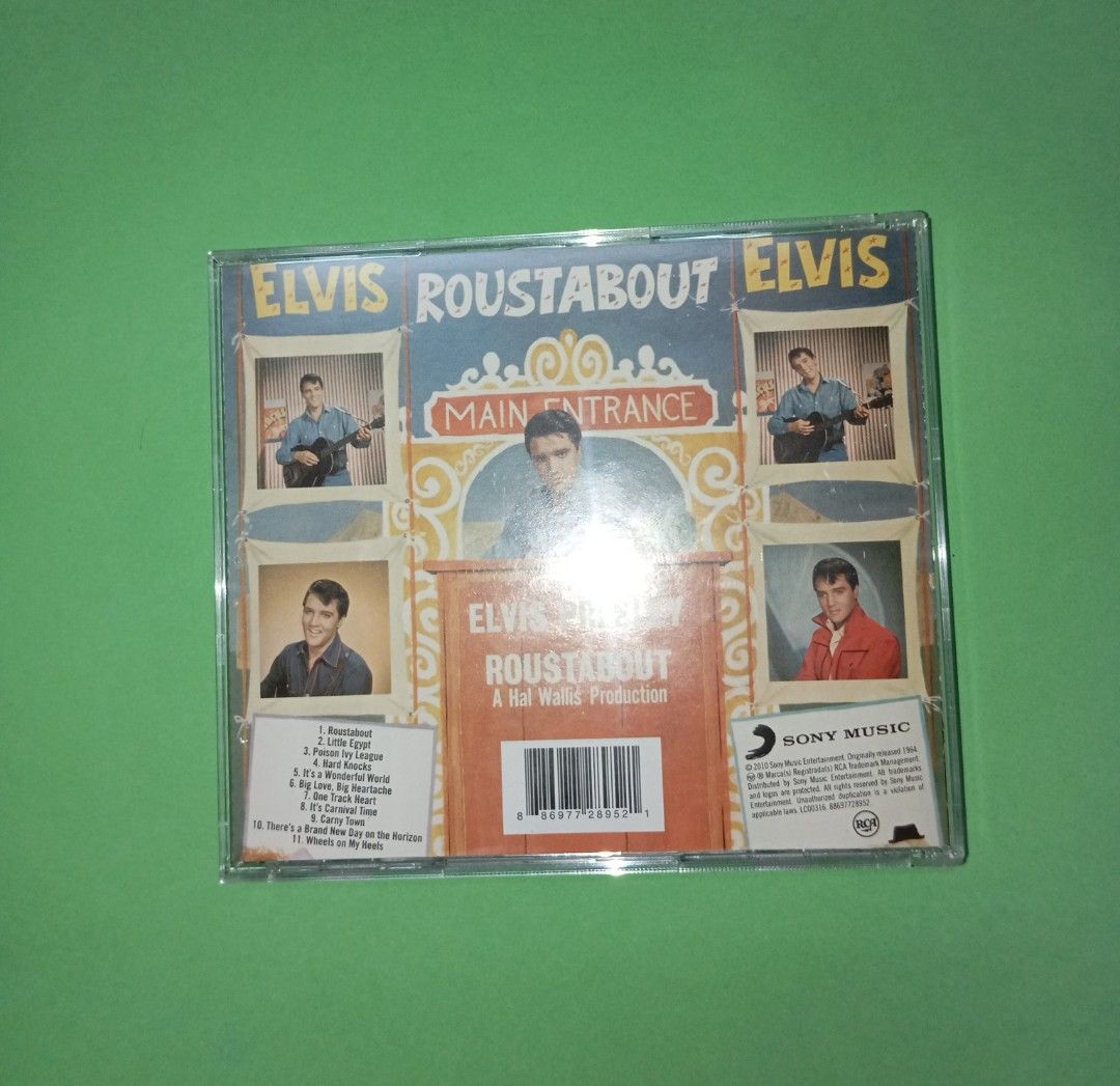 CD ELVIS PRESLEY : ROUSTABOUT SOUNDTRACK ALBUM (2010) CLASSIC OLDIES ...