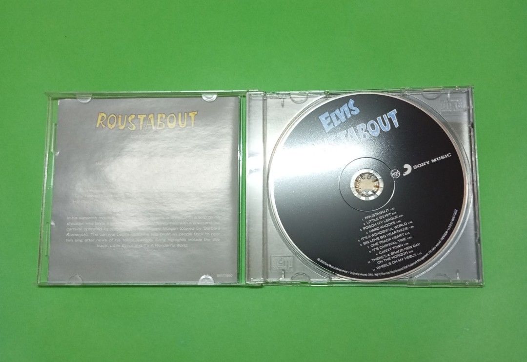 CD ELVIS PRESLEY : ROUSTABOUT SOUNDTRACK ALBUM (2010) CLASSIC OLDIES ...
