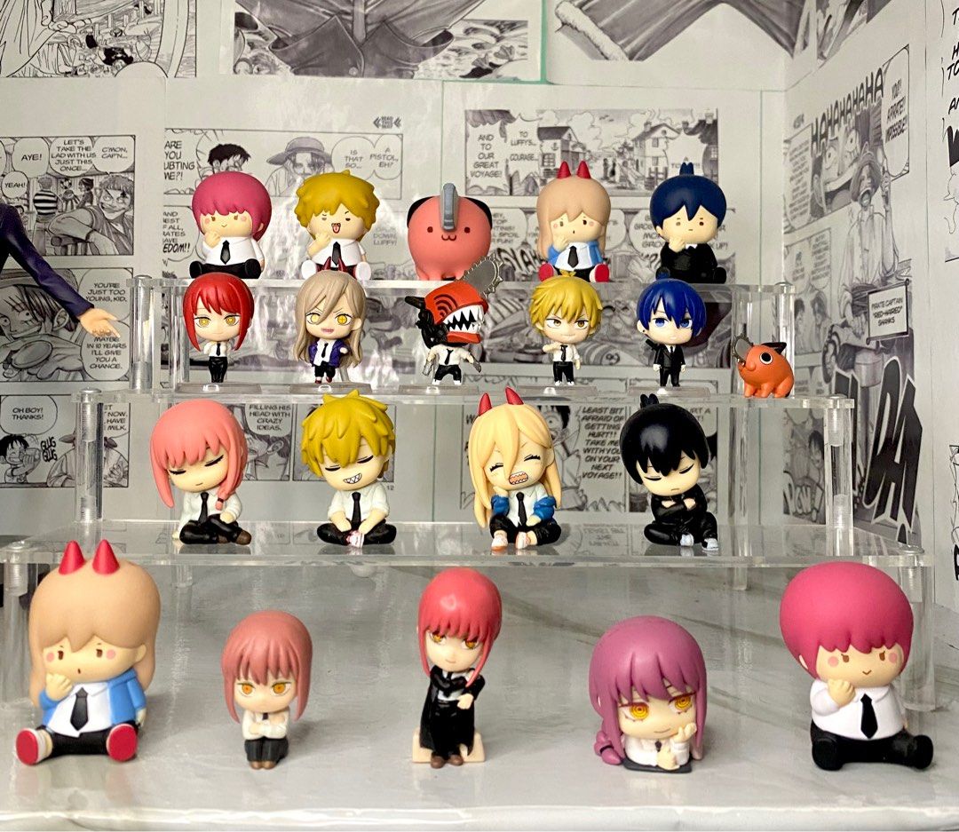 Chainsaw Man Figures, chibi, mini, anik anik (Makima, Power, Aki, Denji ...