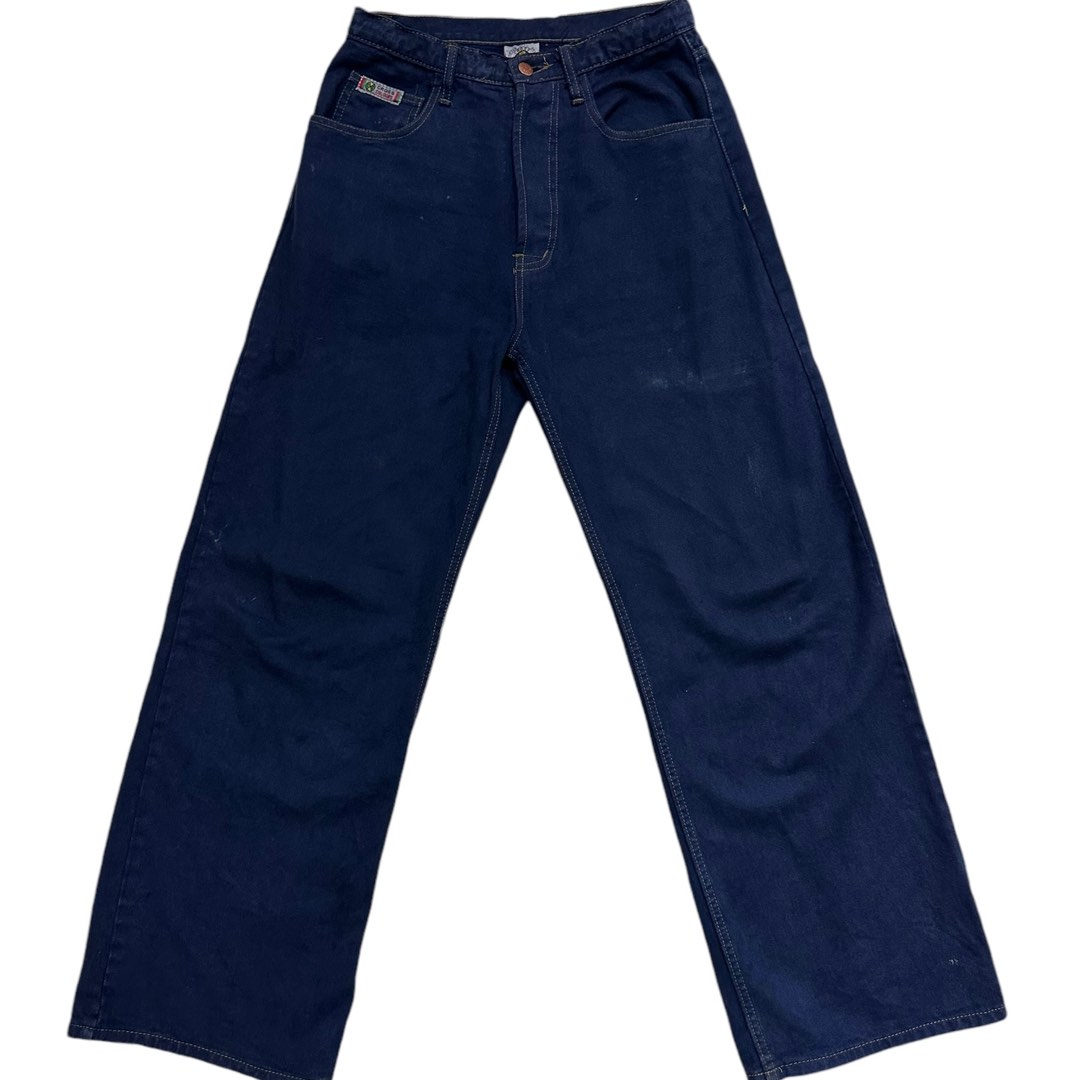 Cross colour baggy cut, Women's Fashion, Bottoms, Jeans & Leggings on ...