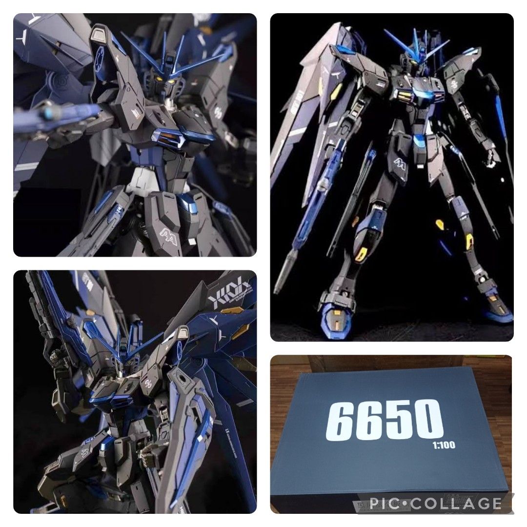 Daban Freedom Midnight Version Master Grade MG 1/100 Gundam mecha robot ...