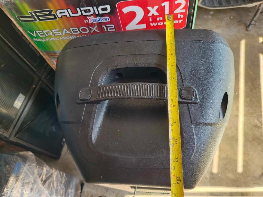 DB-Audio Mobile Public Address Karaoke Party Box VERSABOX 12, Audio ...