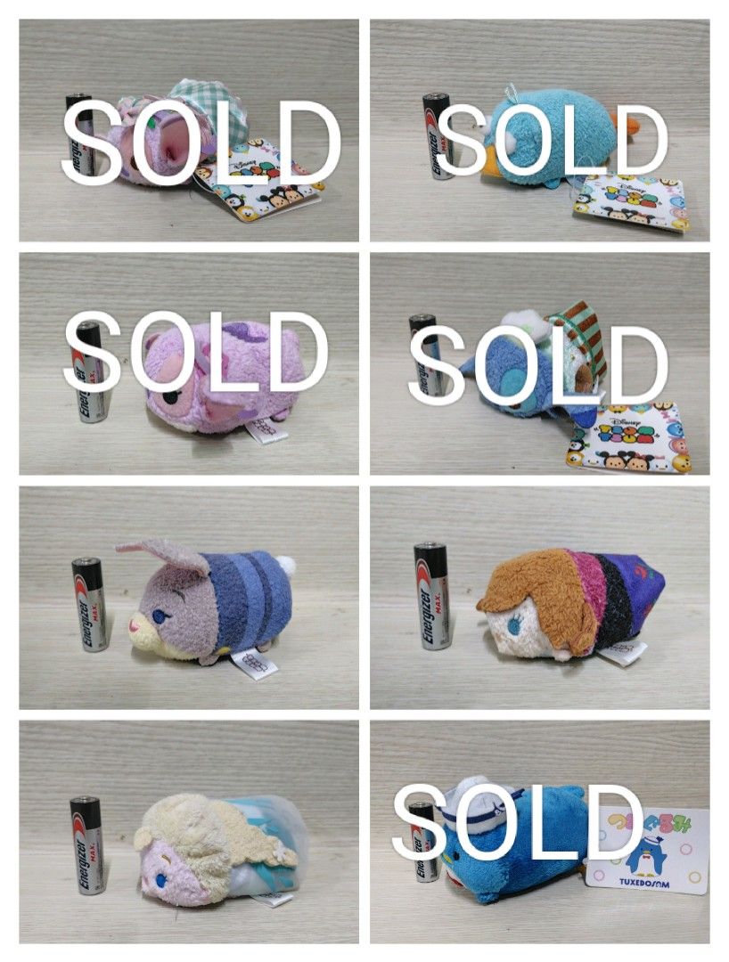 (EACH RM 6) DISNEY TSUM TSUM SANRIO TUXEDOSAM,ELSA,PRINCES ANNA ...