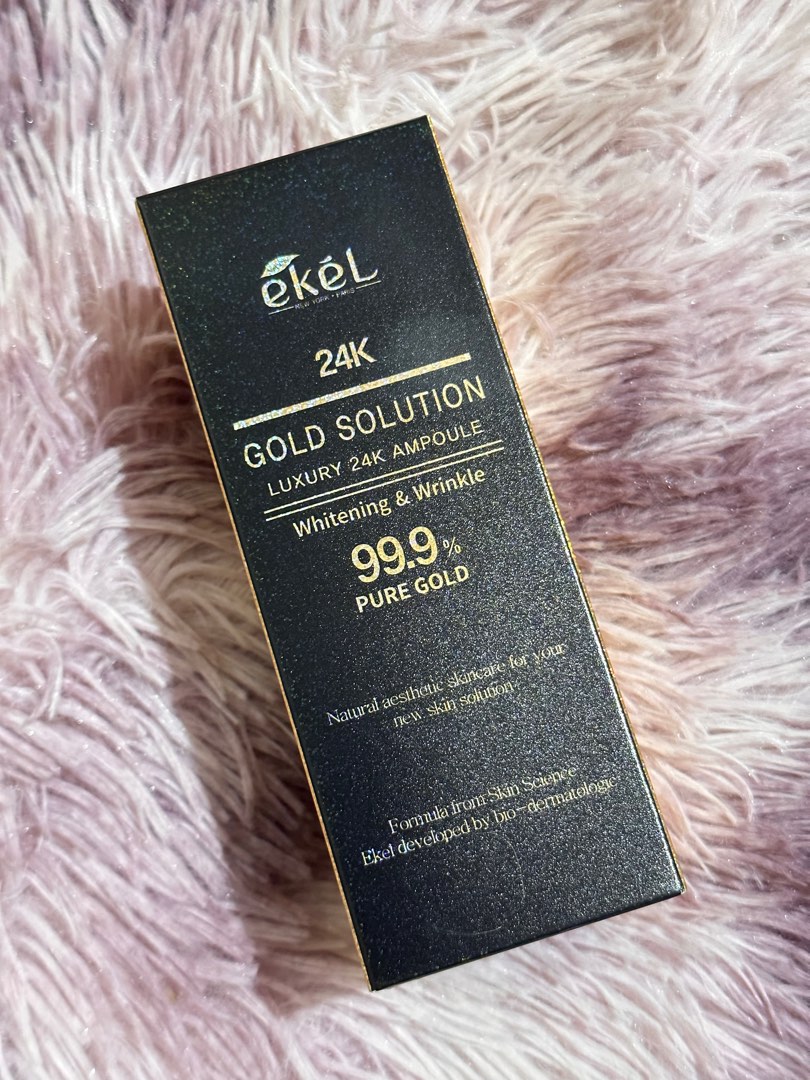 EKEL 24K Ampoule [Whitening & Wrinkle], Beauty & Personal Care, Face ...