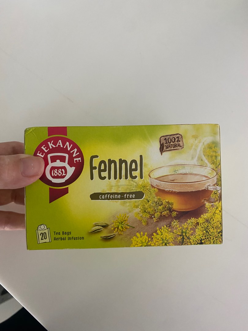 Fennel tea bags, Food & Drinks, Beverages on Carousell
