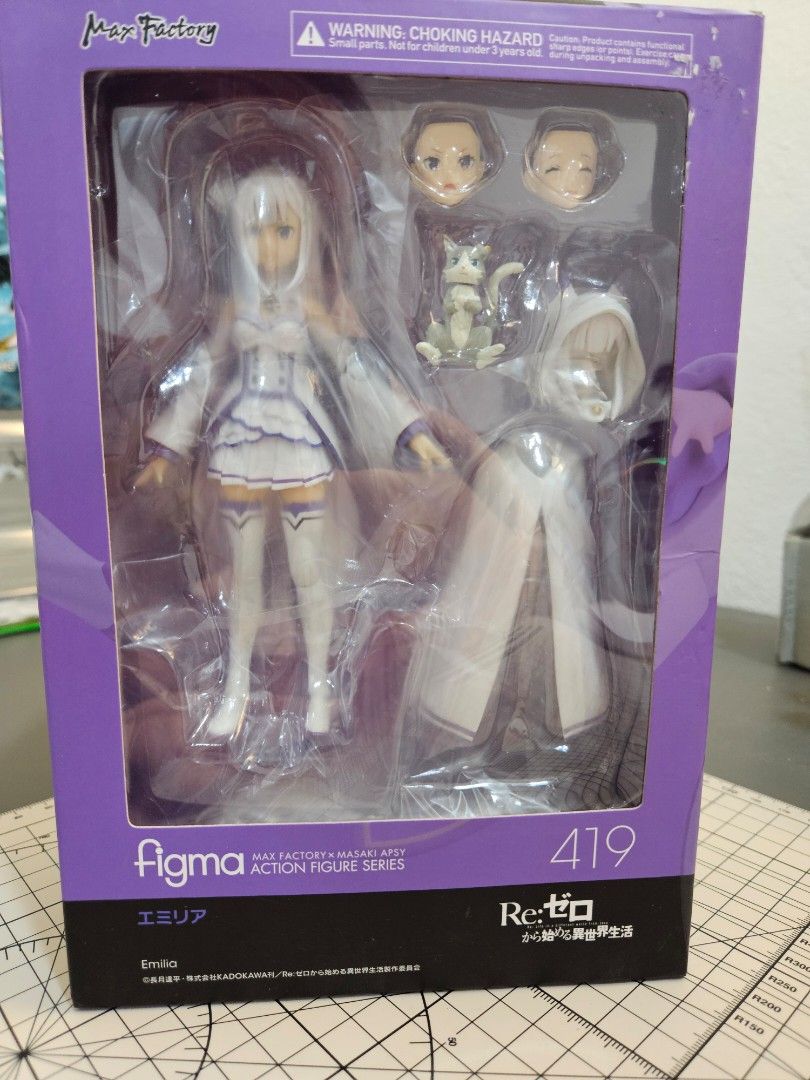 Figma Emilia Re:Zero, Hobbies & Toys, Toys & Games on Carousell