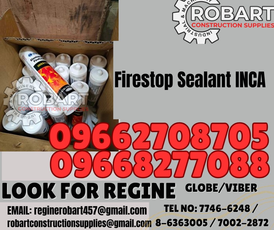 Firestop Sealant INCA, Commercial & Industrial, Construction Tools ...