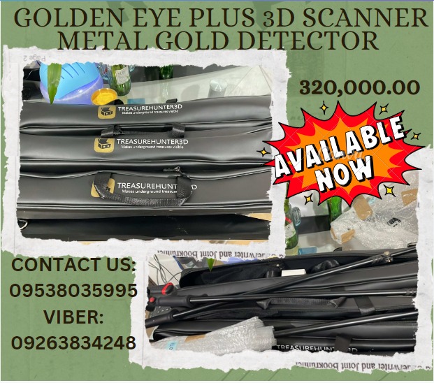 GOLDEN EYE PLUS 3D SCANNER METAL GOLD DETECTOR, Everything Else, Others ...