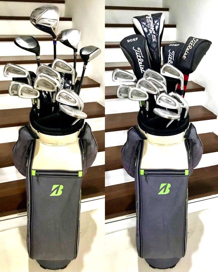 Golf Full Set Titleist USA, 14pcs, Iron Titleist Steele Shaft 990DCI ...