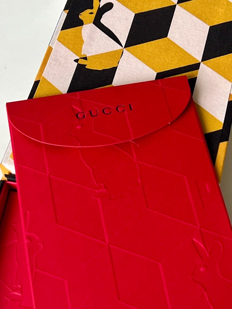 GUCCI - Box Set CNY Ang Pow red packets x 10, Luxury, Accessories on ...