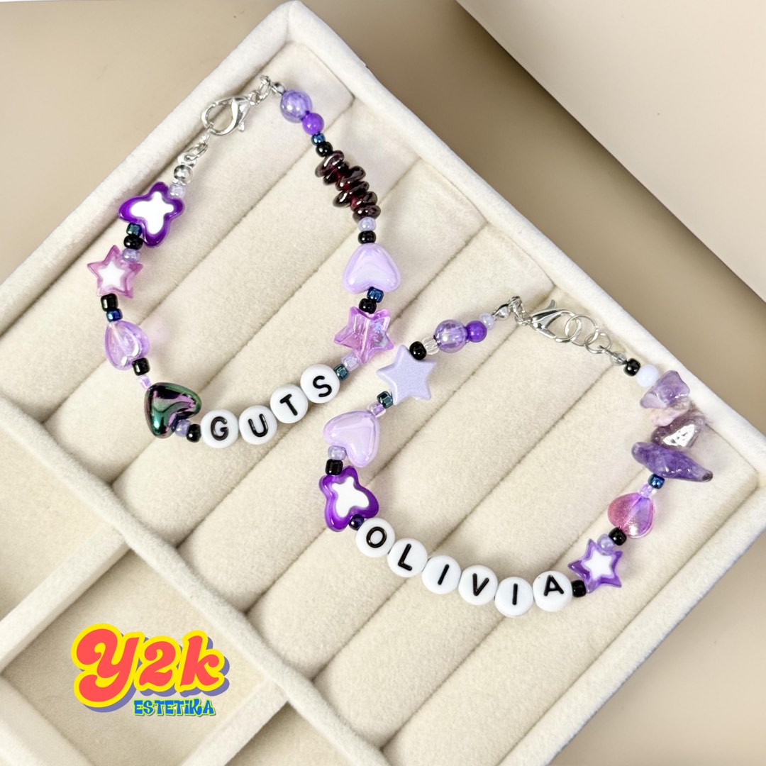 Guts Tour Friendship Bracelet Olivia Rodrigo, Women's Fashion, Jewelry ...