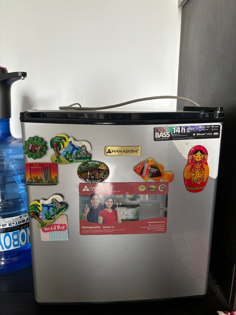 HANABISHI MINI REF - HASREF18, TV & Home Appliances, Kitchen Appliances ...