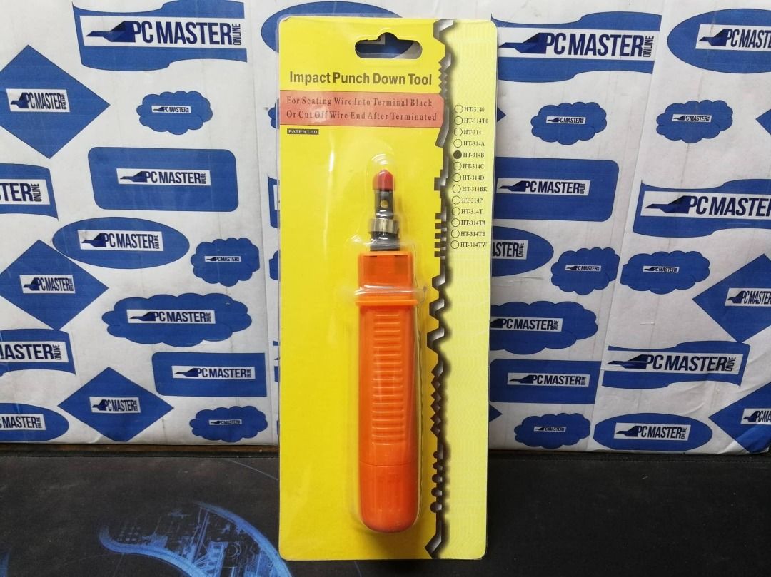 Heavy Duty Punch Down Impact Tool for Networks and Computer Purposes ...