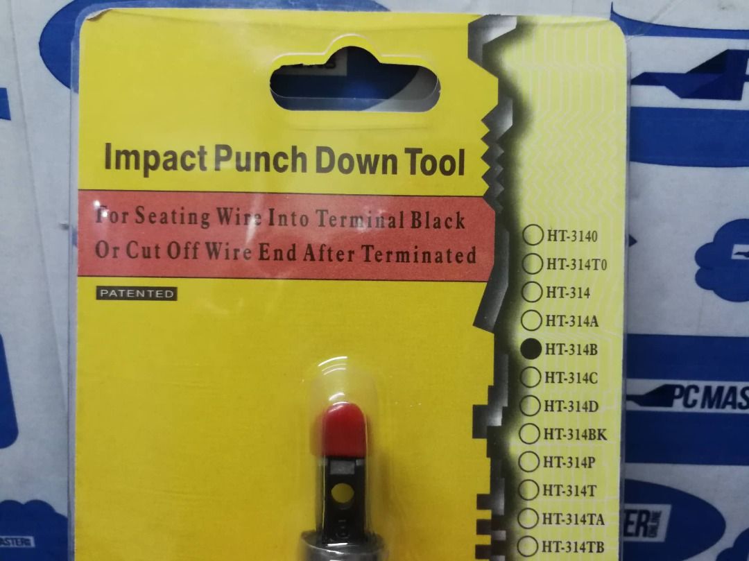 Heavy Duty Punch Down Impact Tool for Networks and Computer Purposes ...