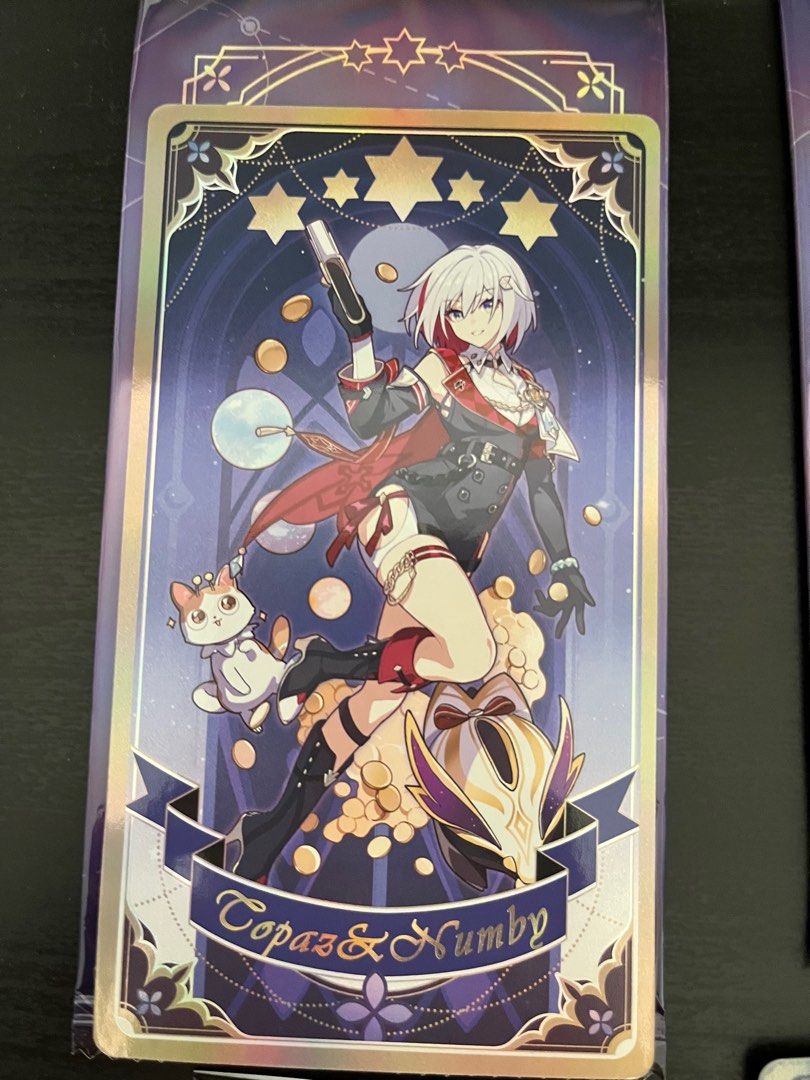 Honkai Star Rail Tarot Cards Fable of the Stars, Hobbies & Toys, Toys ...