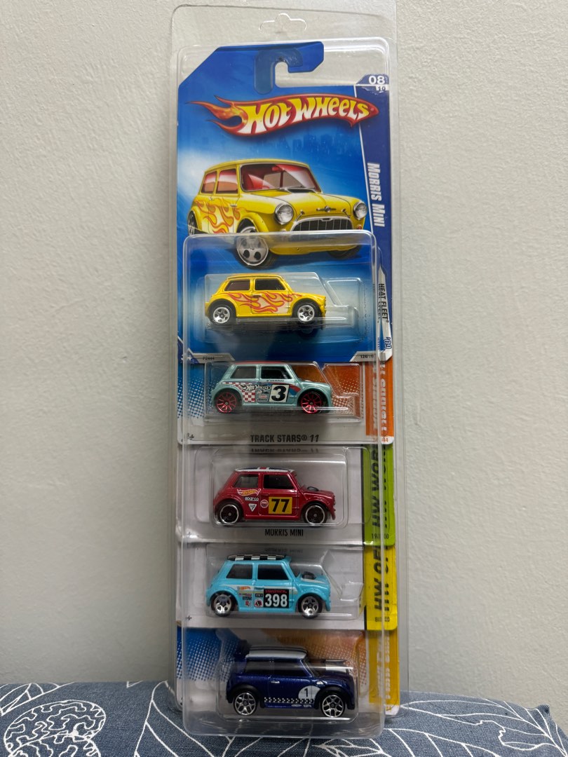 Hot Wheels Mini Cooper Set, Hobbies & Toys, Toys & Games on Carousell