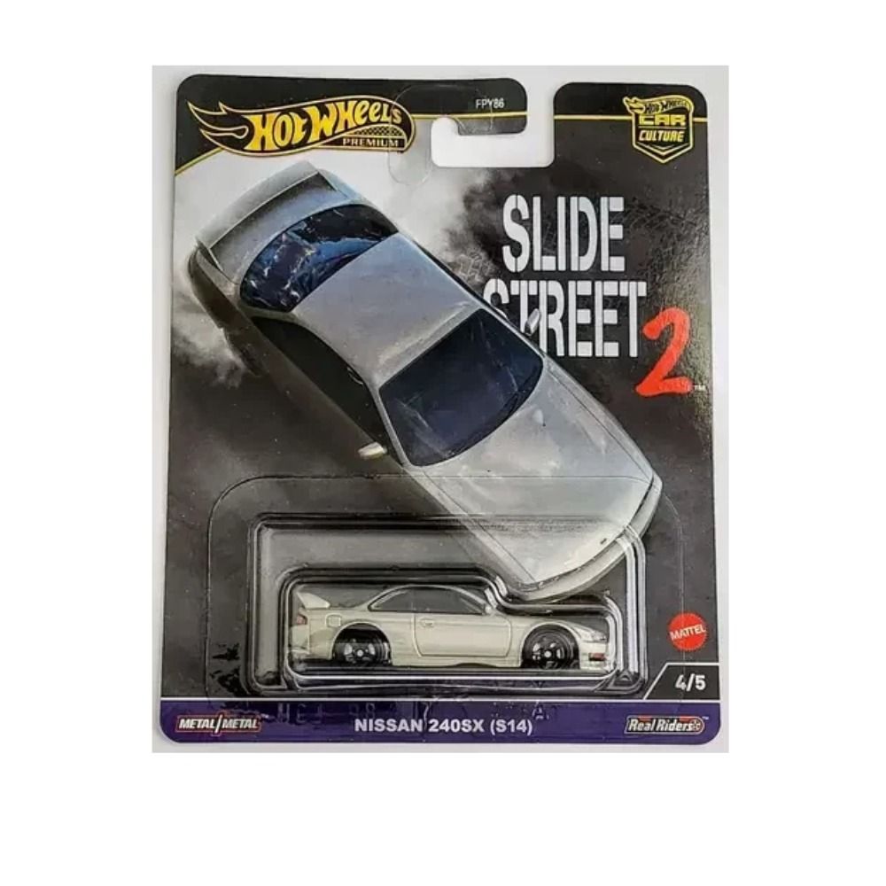 Hot Wheels Premium 1/64 Scale Car Culture Slide Street 2 - Set of 5 Die ...