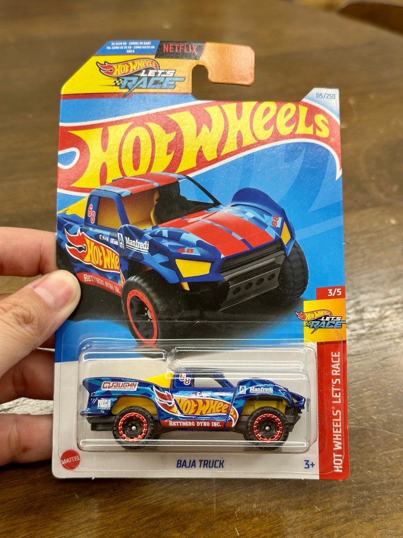 Hotwheels Baja Truck Netflix, Hobbies & Toys, Toys & Games on Carousell