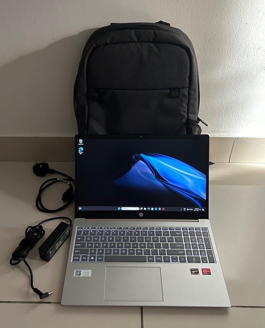 HP Laptop 15-fc0082au Gold Color AMD Ryzen 7530U 16GB RAM 15.6 inch ...
