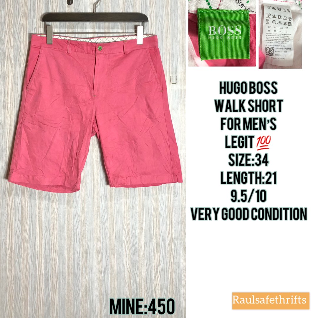 Hugo Boss Walk Short, Luxury, Apparel on Carousell