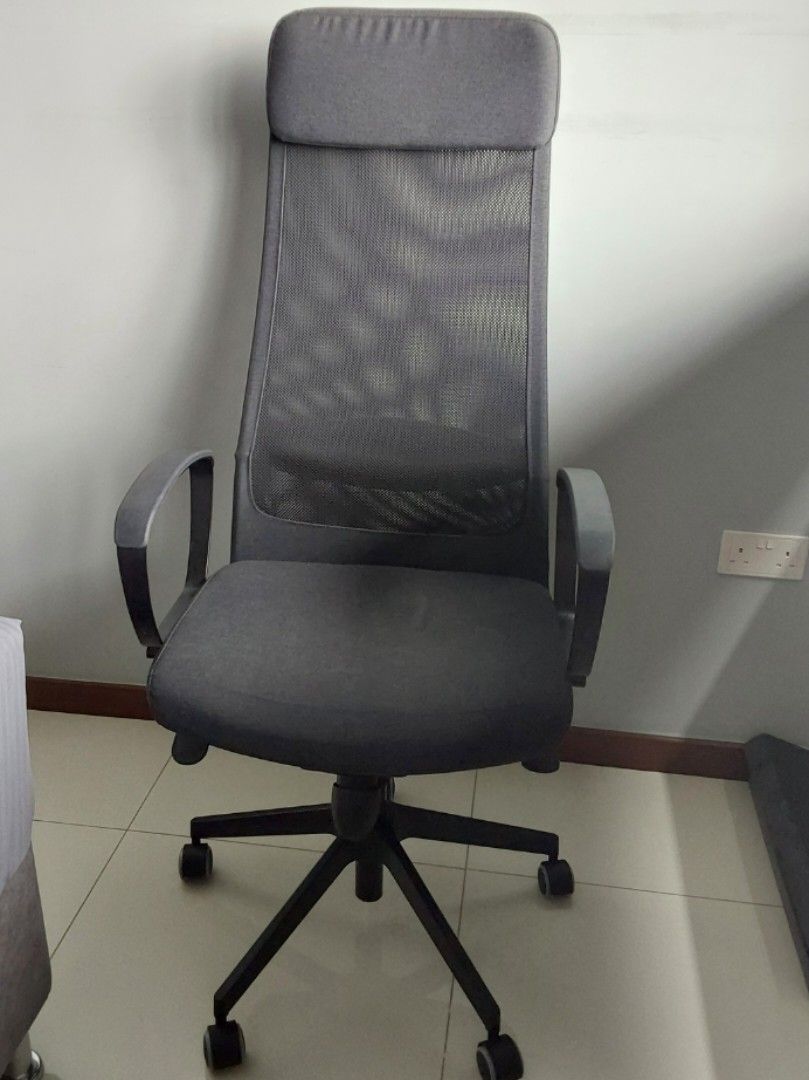 [Work] IKEA Office work Chair, Furniture & Home Living, Furniture ...