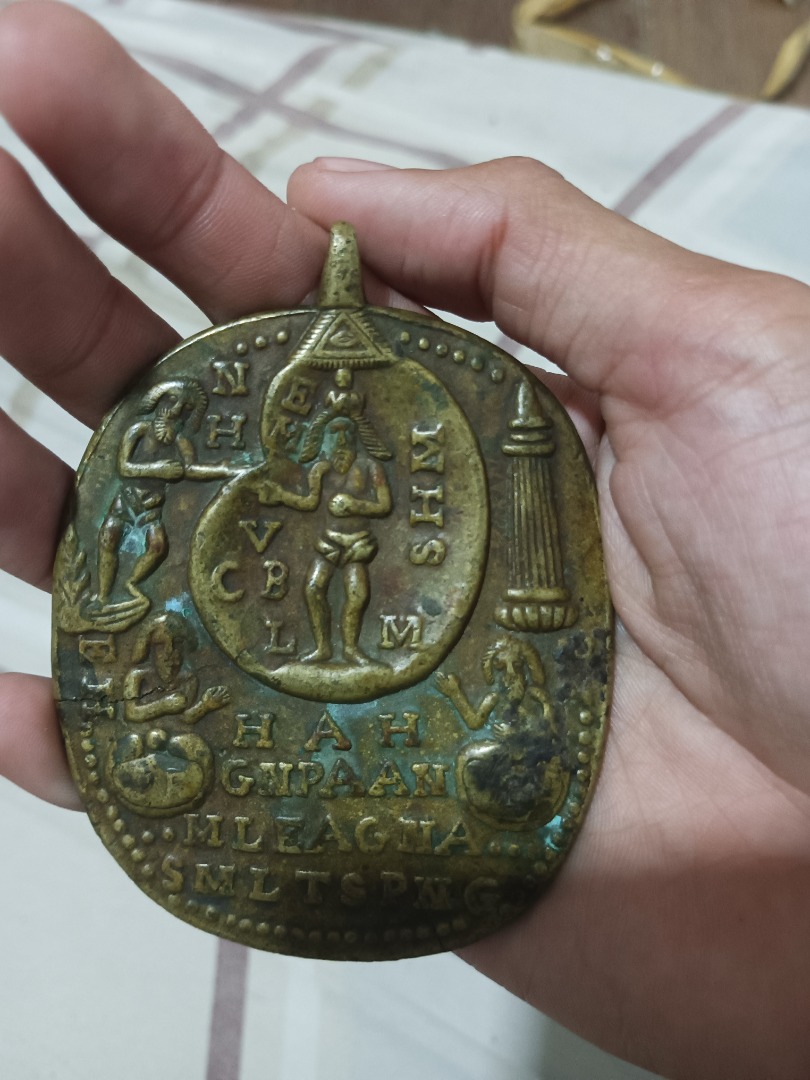 Infinito deus medalyon, Hobbies & Toys, Memorabilia & Collectibles ...