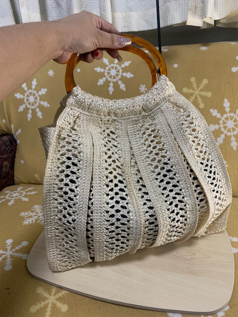 Japan abaka handbag/beach bag, Women's Fashion, Bags & Wallets, Beach ...